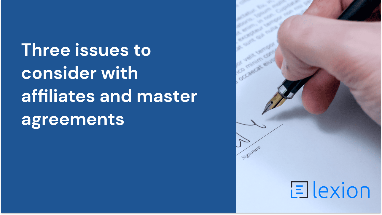 How to handle master service agreements in SaaS - Lexion
